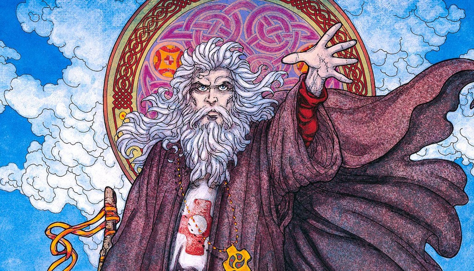 St. Patrick's Day Irish Art Print 8x11"of the Real St. Patrick. Made in ...