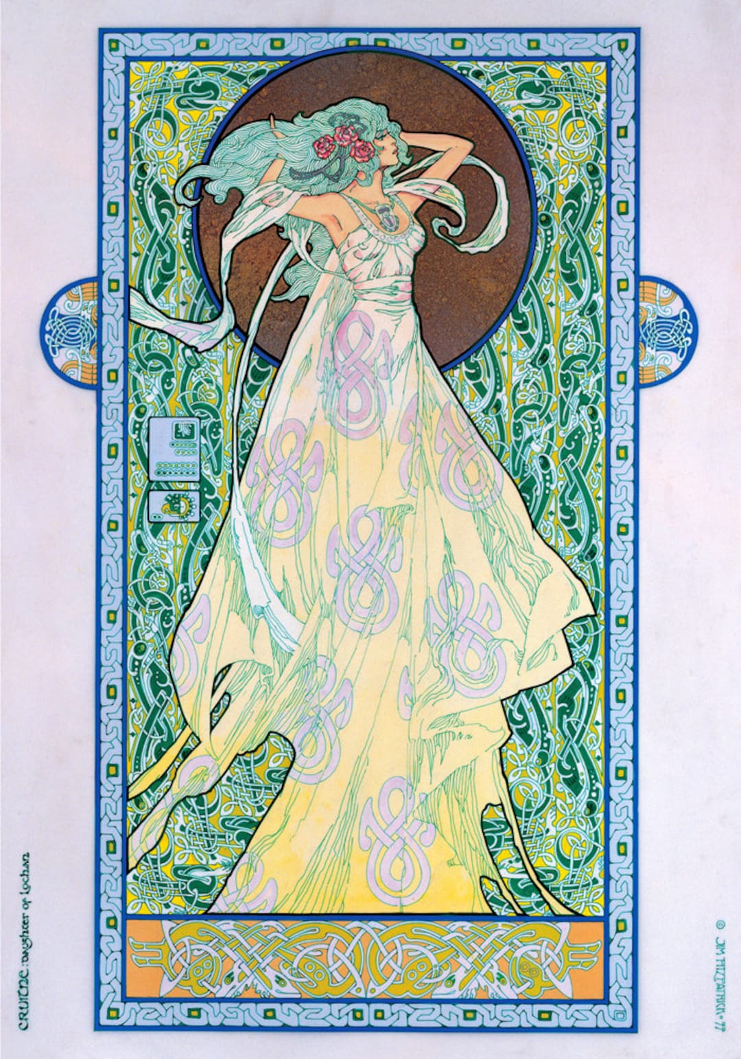 Celtic Princess Painting