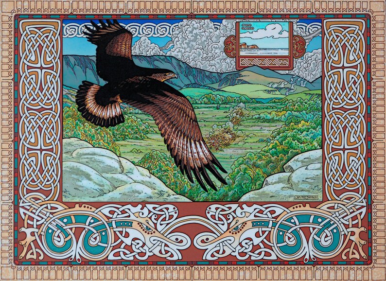 Irish Landscape Tuan the Sea Eagle. Celtic, Wildlife, Eagle, Ireland ...