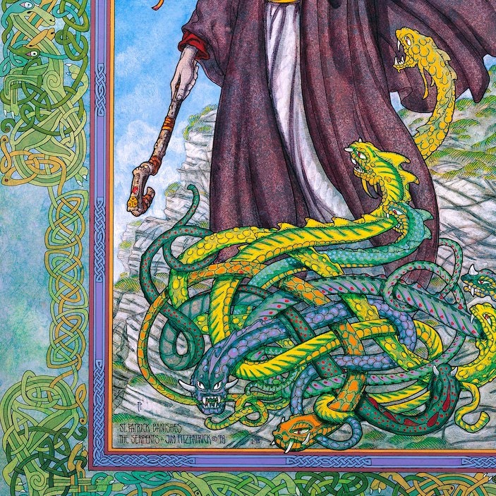 St. Patrick's Day Irish Art Print 8x11of the Real - Etsy