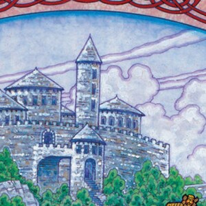 Celtic Irish Fantasy Art 'oisin and Niamh Tir Na Nog' Signed Open ...