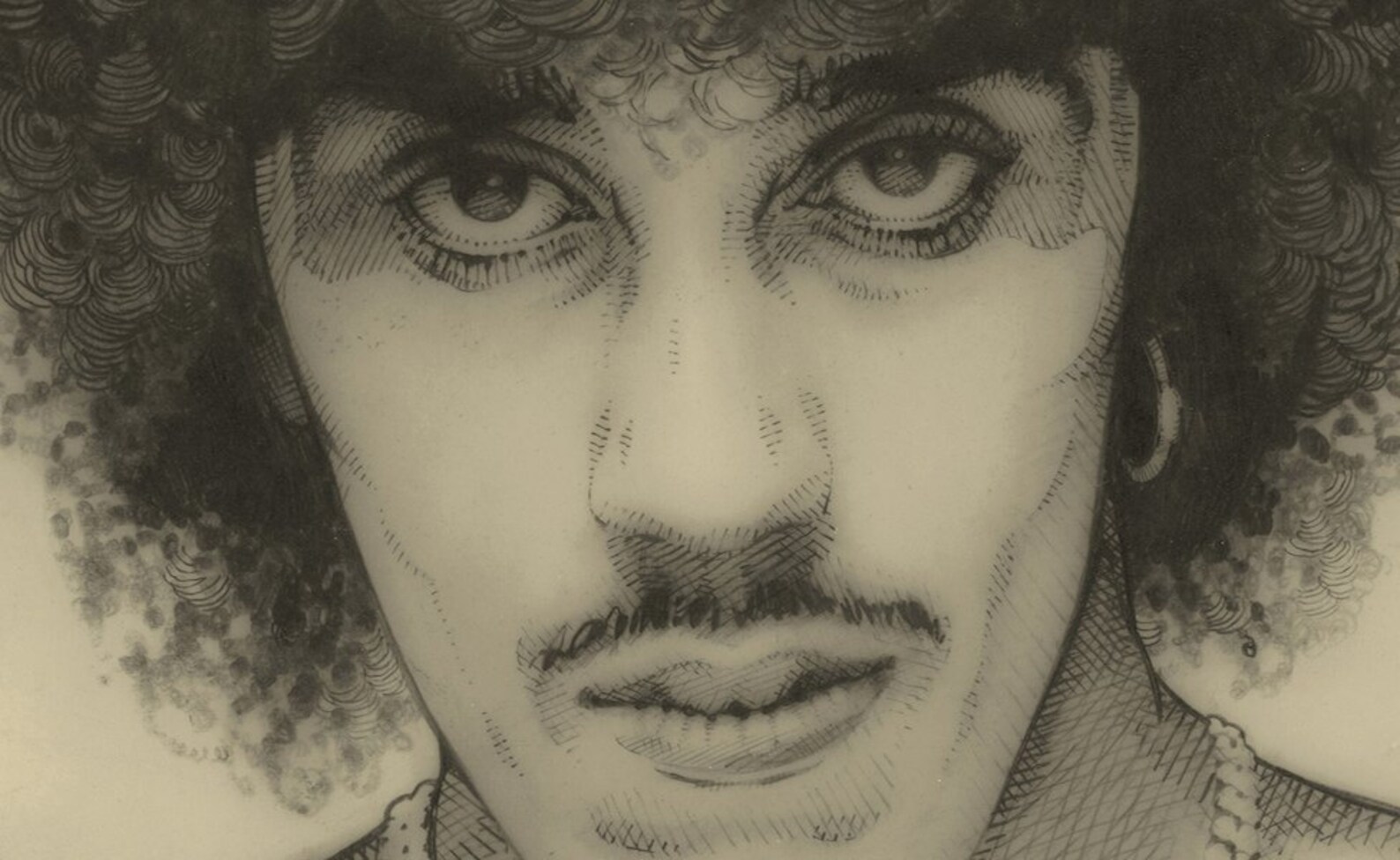 Fine Art Portrait Philip Lynott 1979 Print. Fine Art Print - Etsy