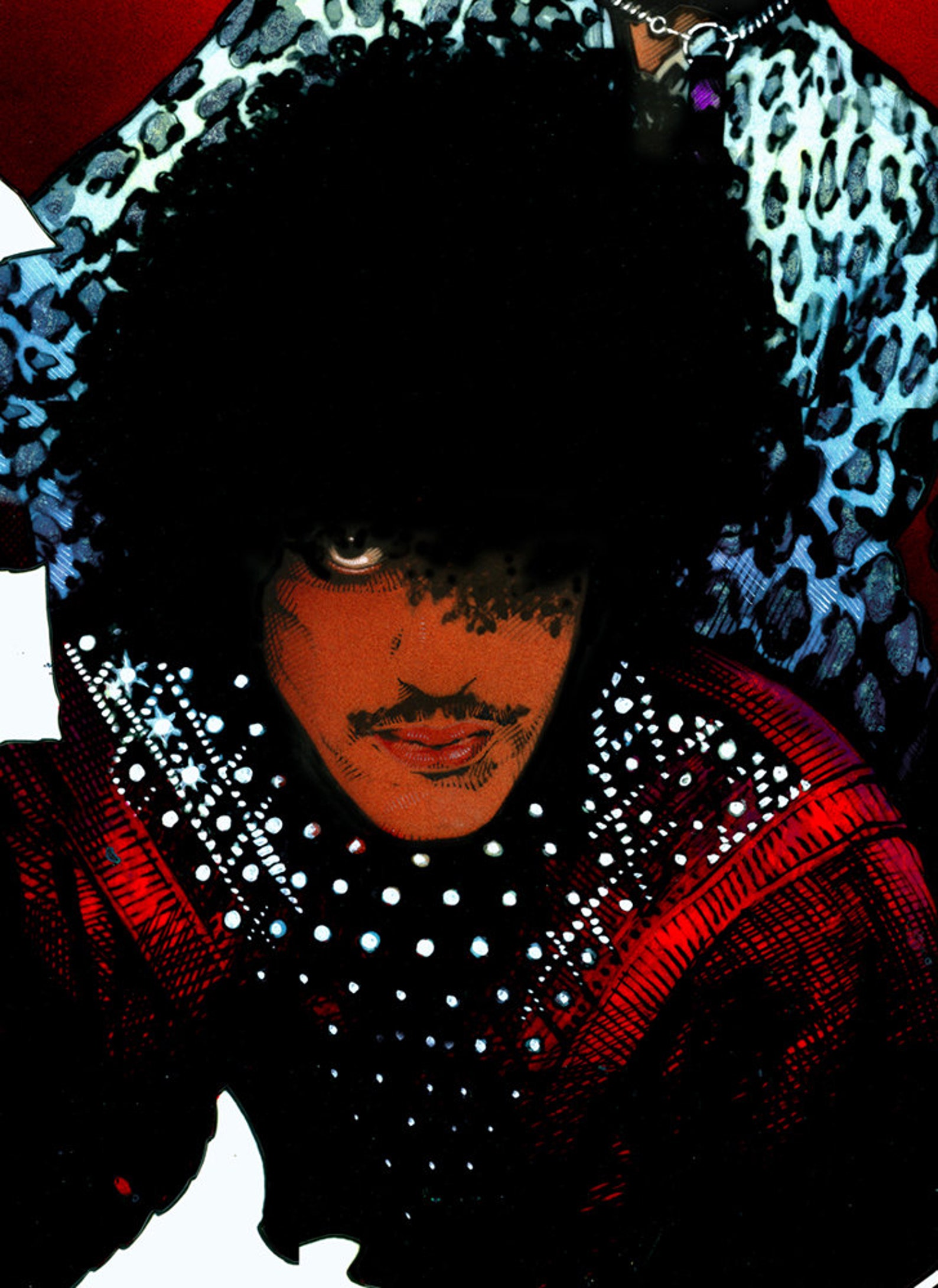 Thin Lizzy Black Rose Album Front and Back Cover 1979 Print. Vintage ...