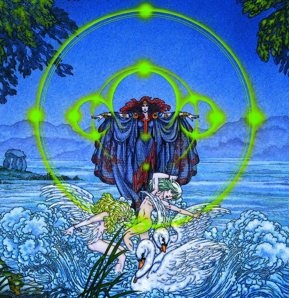 Irish Art the Children of Lir. the Enchantment. Celtic Irish - Etsy