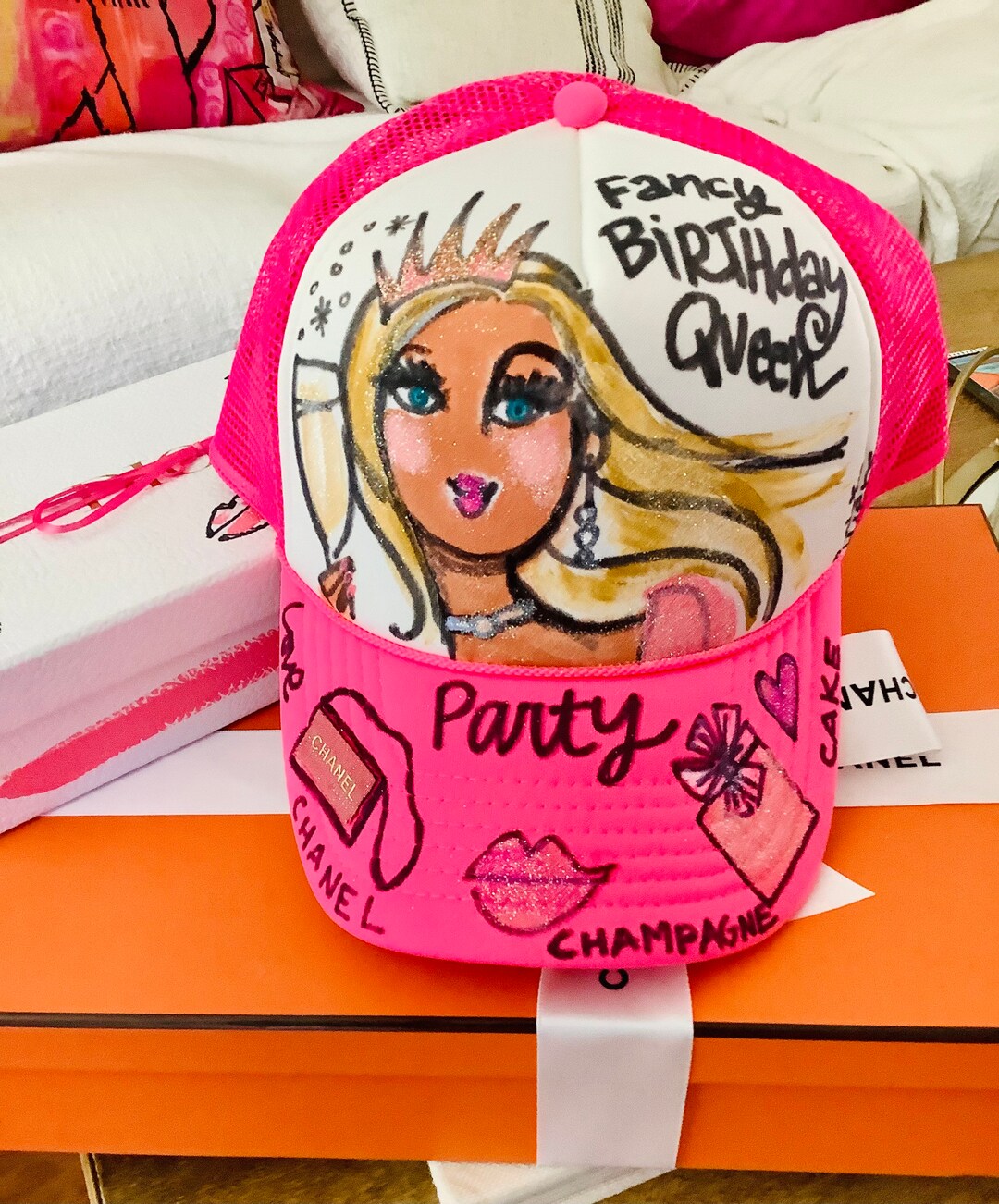 Fancy Birthday Party Hat by Robin Hiers Makes a Great Birthday Outfit ...