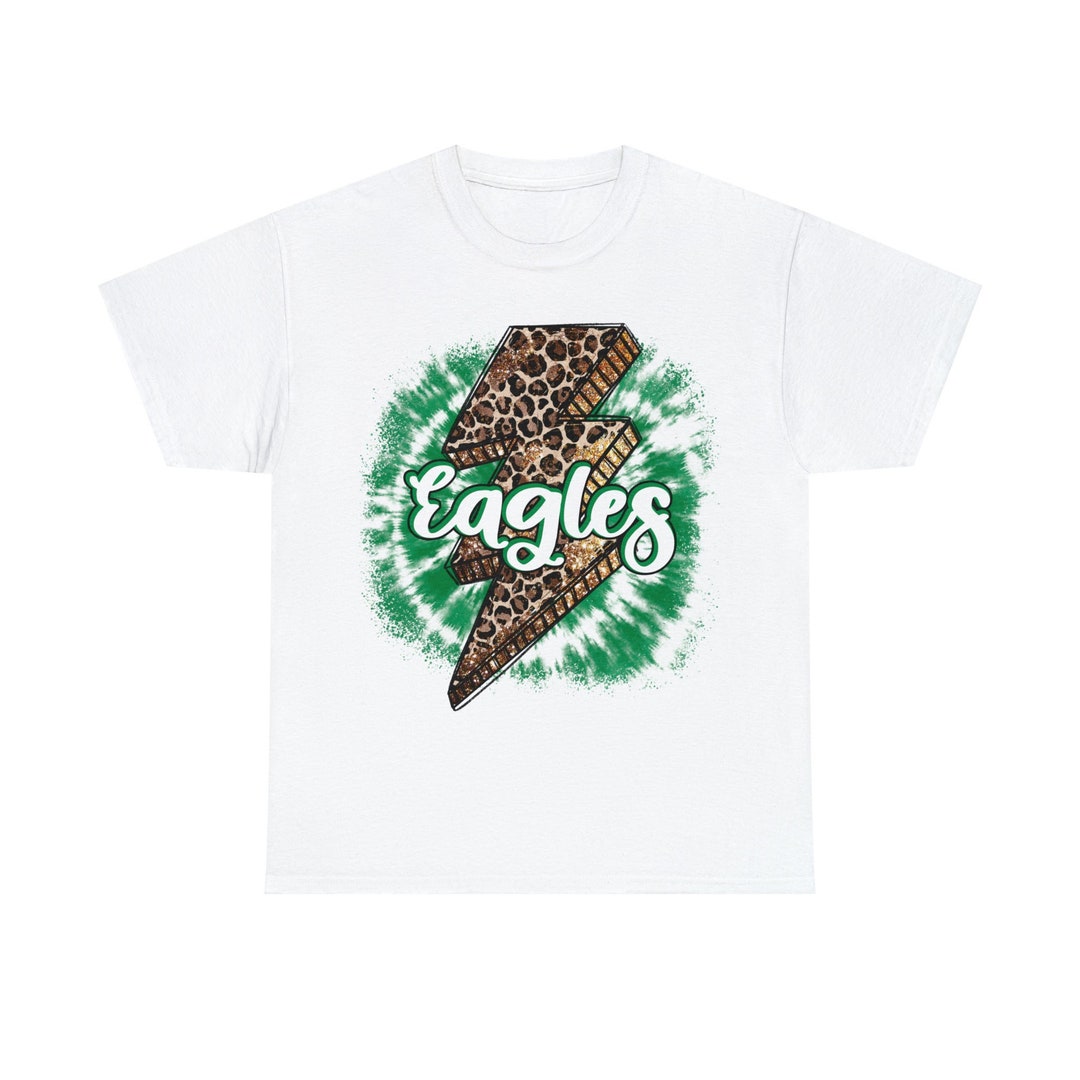 Prosper Eagles Cheetah Lightning Bolt and Tie Dye Spirit Shirt - Etsy