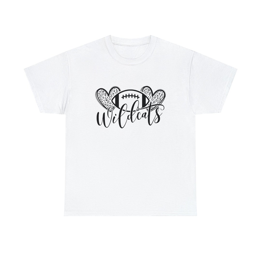 Wink Wildcats Football and Hearts Spirit Shirt - Etsy