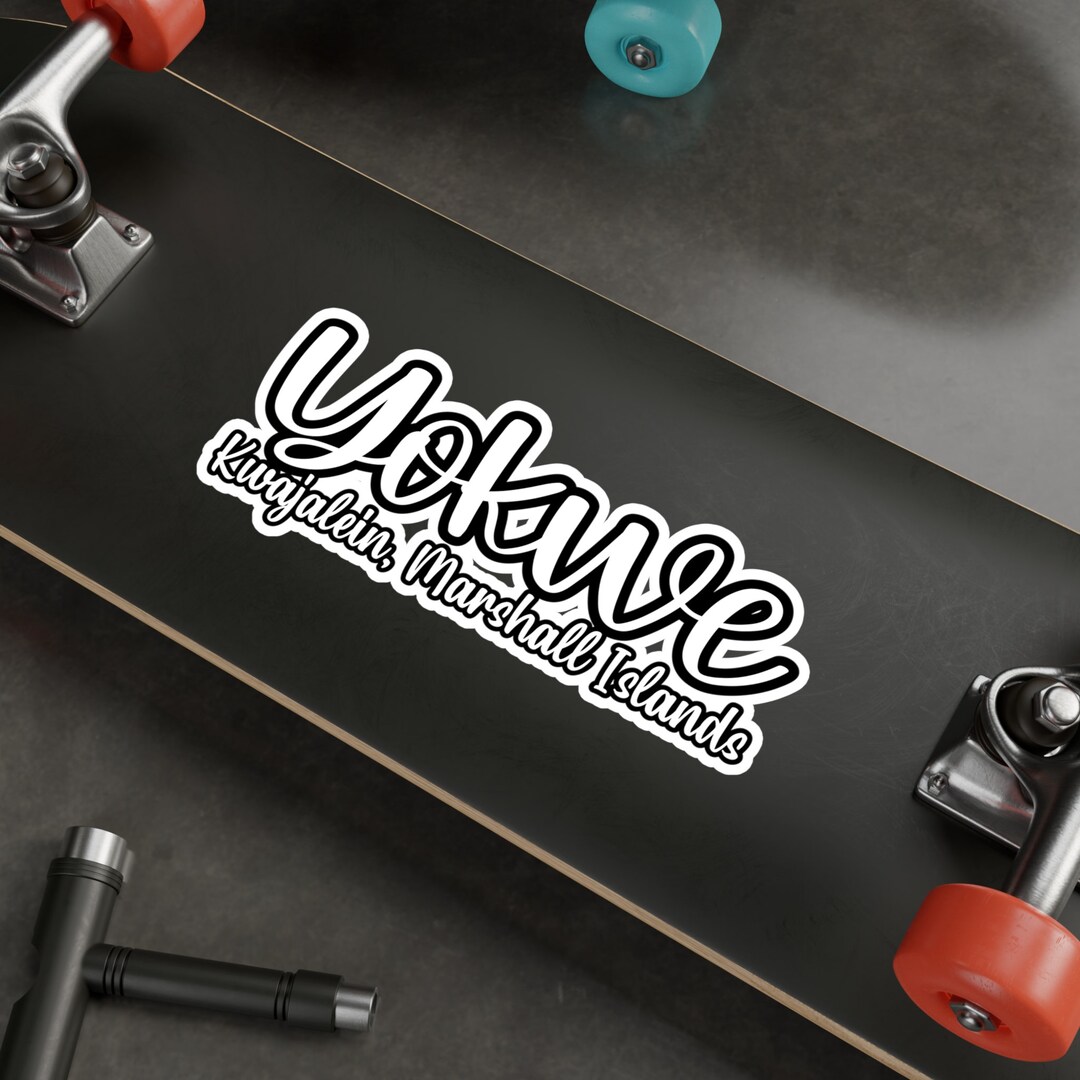 White and Black Window Sticker - Etsy