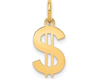 Dollar Sign Charm - Etsy
