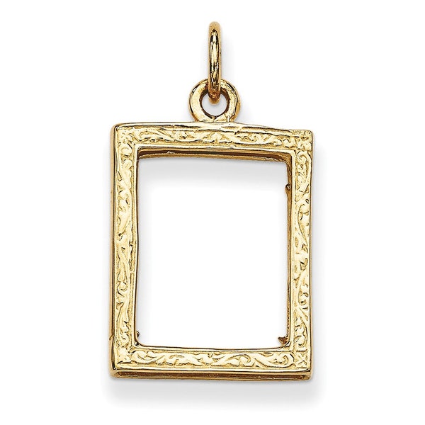 Picture Frame Pendant - Etsy