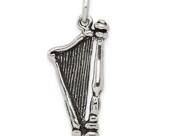 Harp Charms | Etsy
