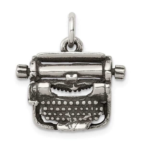Typewriter Charm - Etsy
