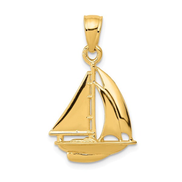 Sailboat Charm - Etsy