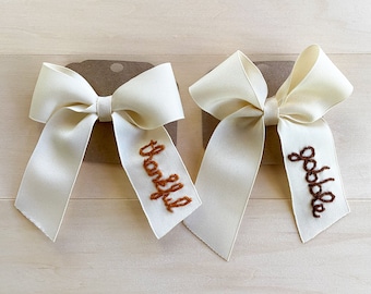 Bows With Words - Etsy