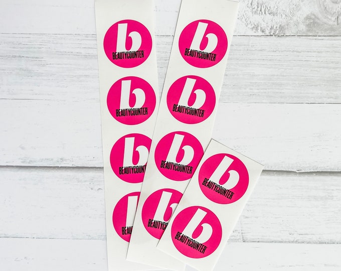 Beautycounter Logo Round Stickers - Set of 10 - Etsy