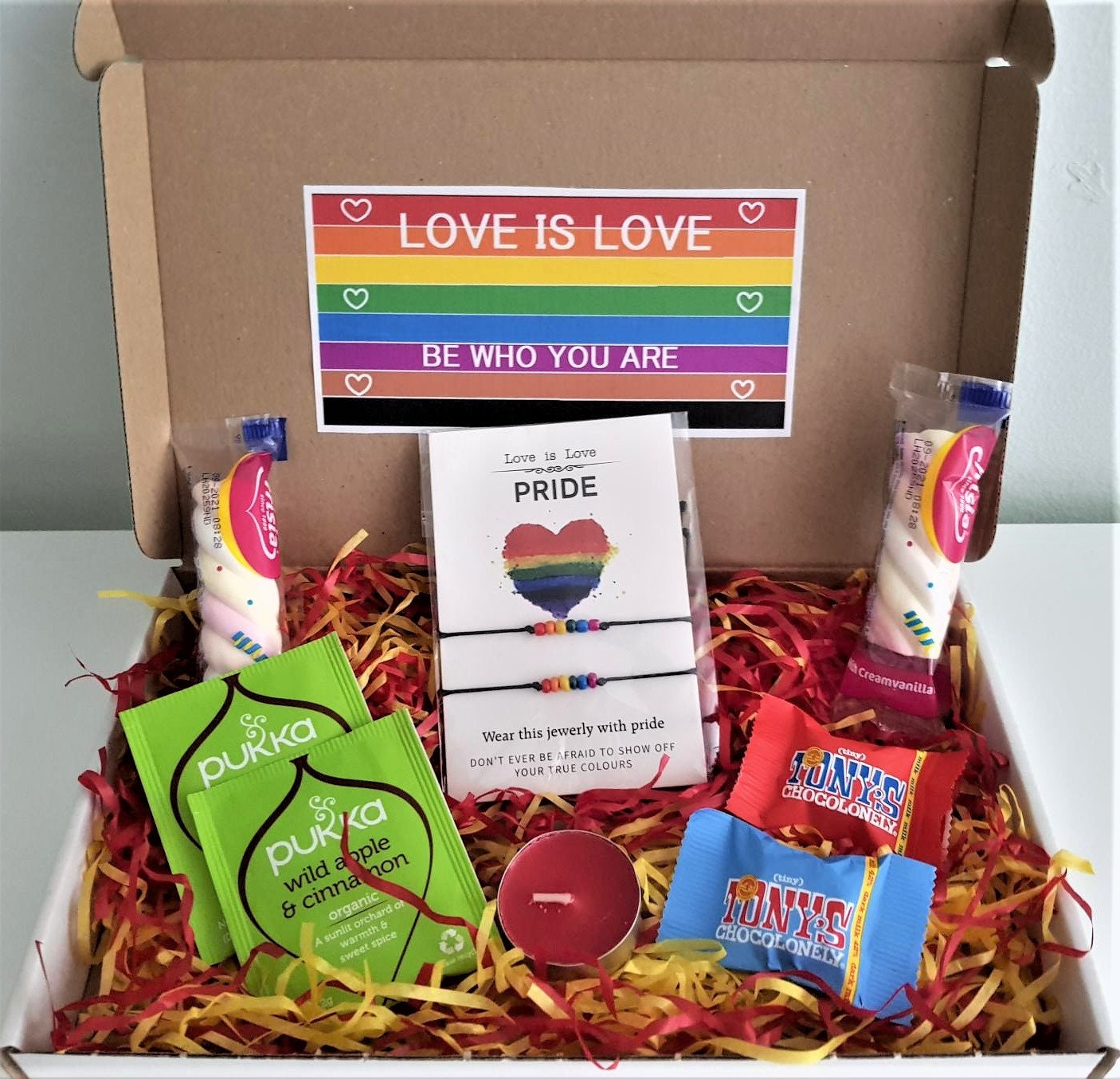 Happy Pride Month LGBTQ Support Pride Package Rainbow | Etsy