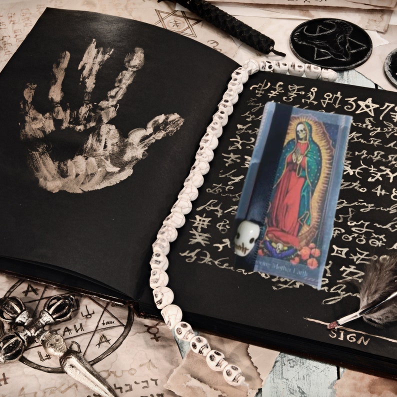 Santa Muerte Conjure Card Voodoo Hoodoo Holy Death - Etsy