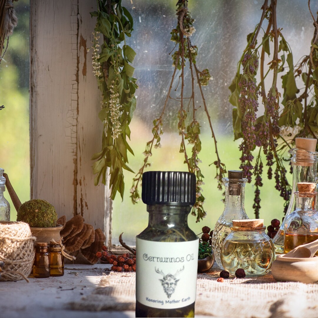 Cernunnos Oil, Fertility, Vitality, Voodoo, Hoodoo, Conjure, Shamanic ...