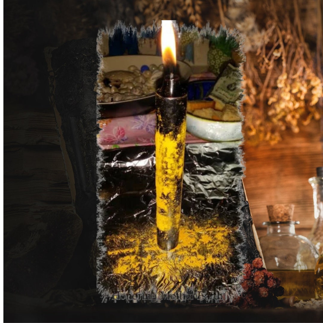 Hot Foot Candle, Removes, Get Back, Dispel, Hand Grub, Voodoo, Hoodoo ...