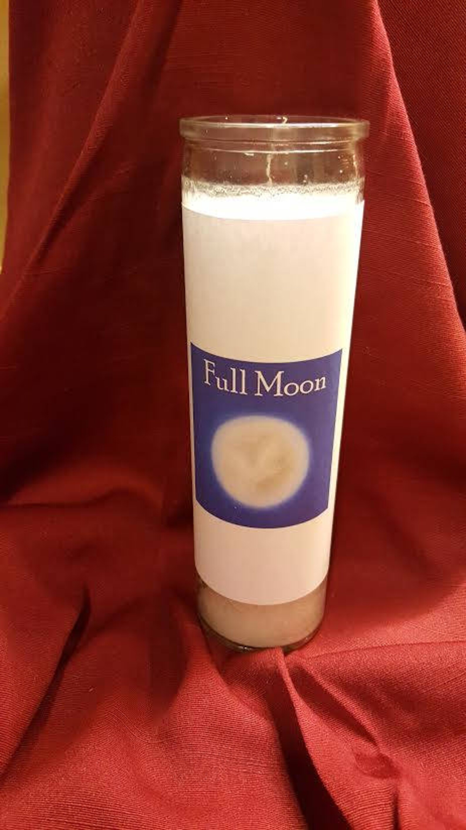Full Moon Candle New Beginnings Spiritual Candle 7 Day | Etsy