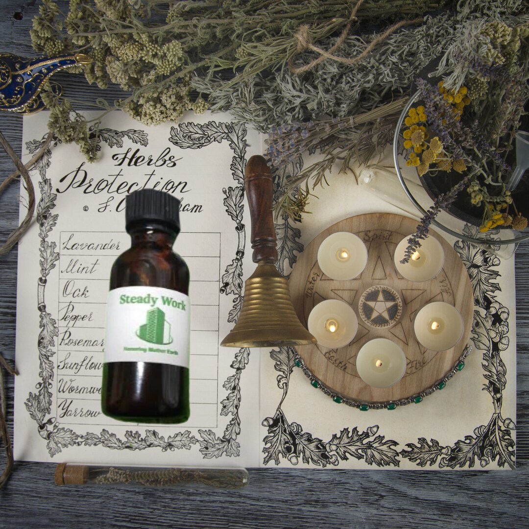 Steady Work, Job, Employment, Favor, Resume, Luck, Voodoo, Hoodoo ...