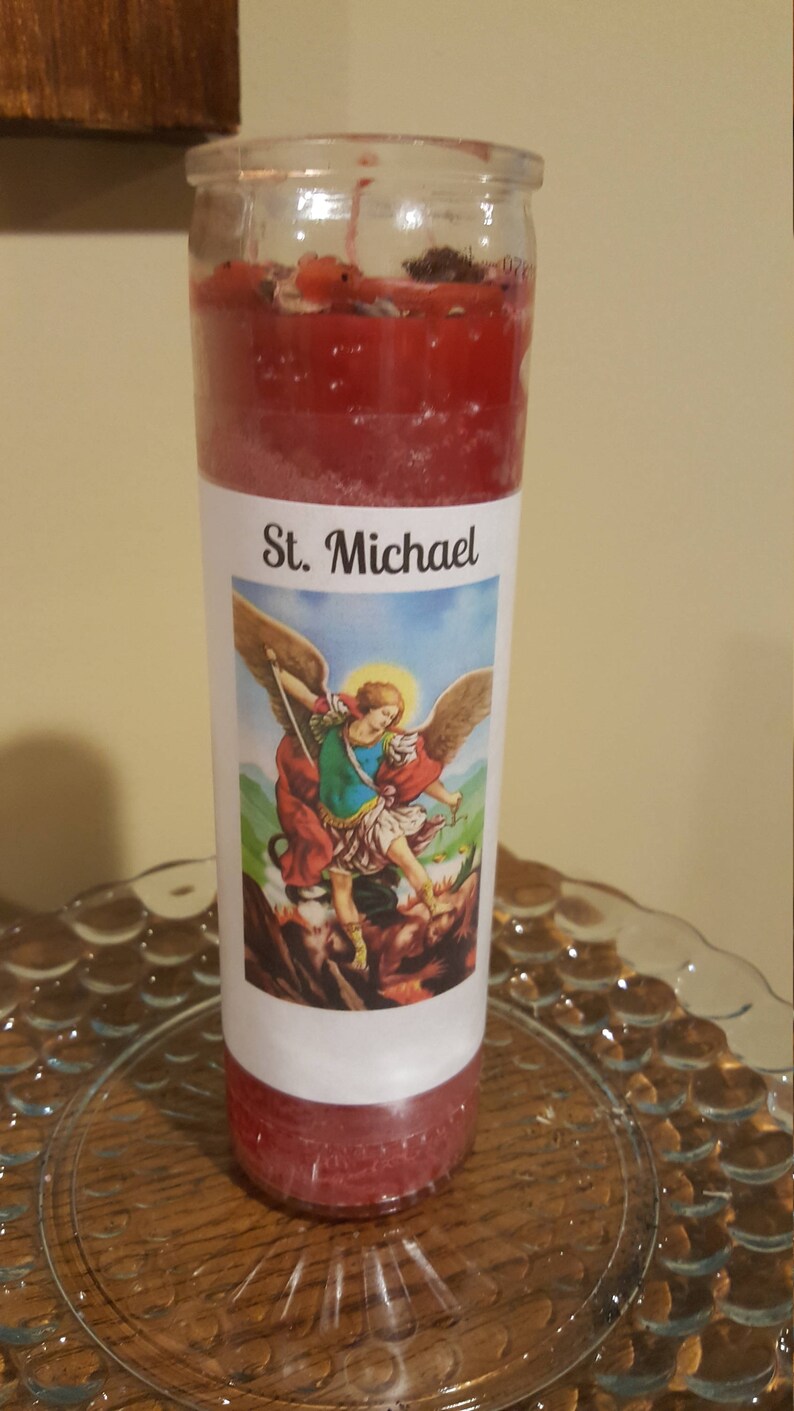 St. Michael Candle Archangel Michael Protection Sheild - Etsy