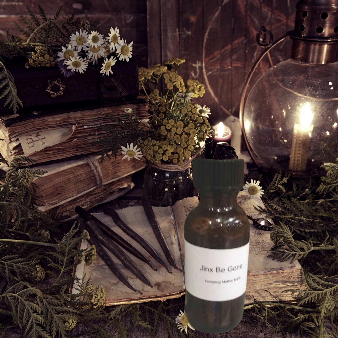 Jinx Be Gone Oil, Removal, Un Hexing, Removes Obstacles, Positive ...