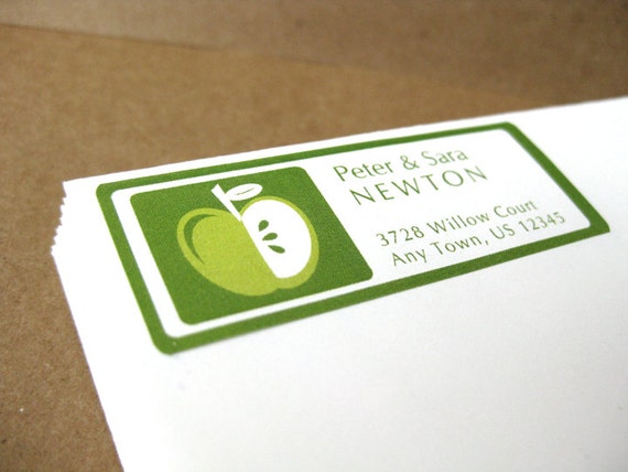 Personalized Address Labels 60 Stickers Return Address | Etsy