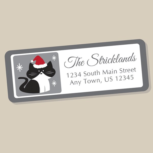 Christmas Cat - Etsy