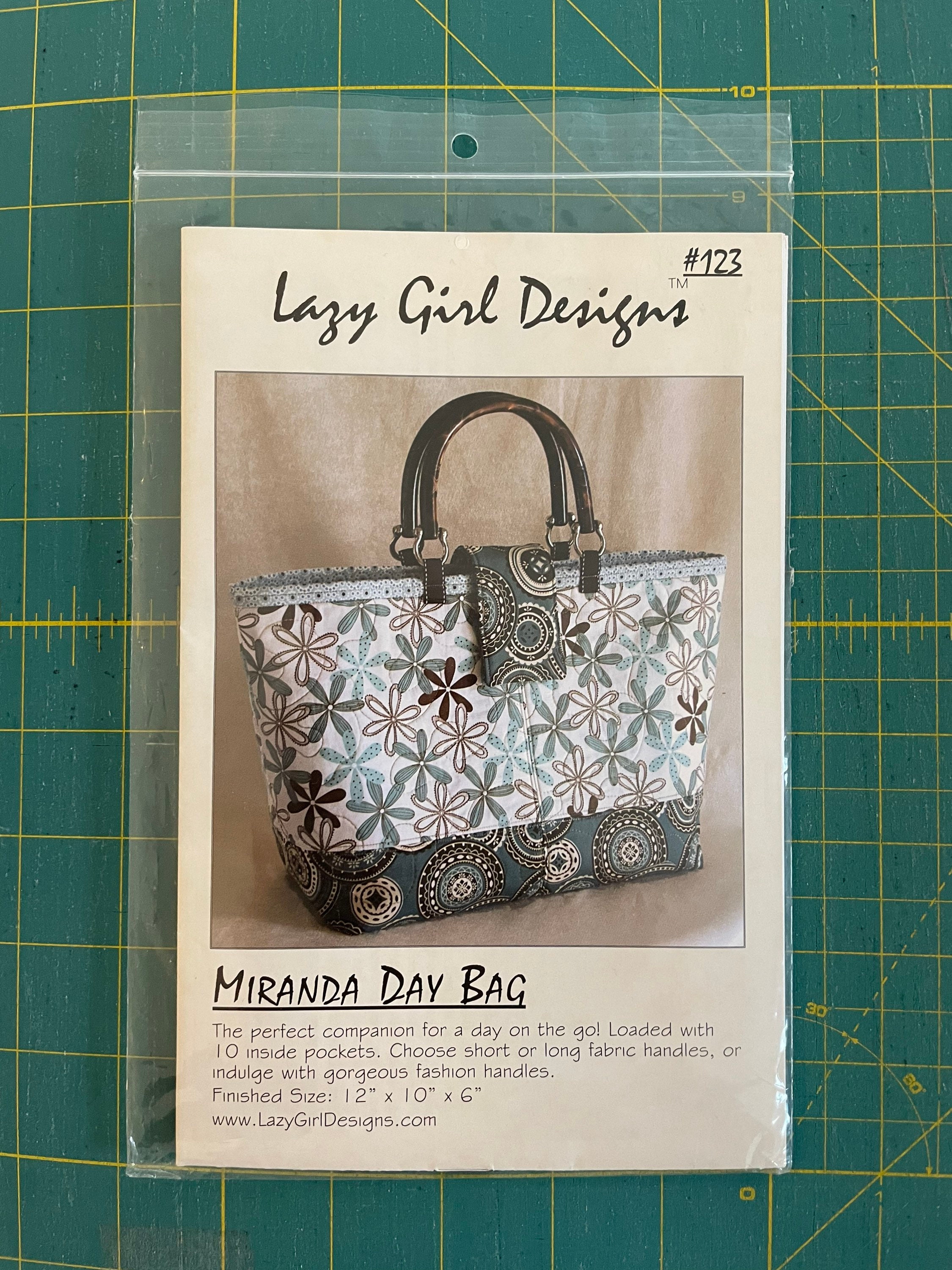 Miranda Day Bag Lazy Girl Designs Pattern by Joan Hawley Paper ...