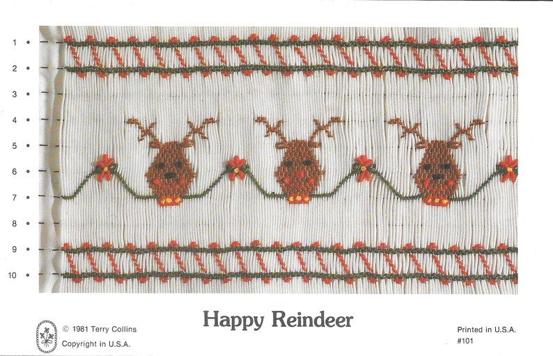 Smocking Plates Designed by Terry Collins English Smocking - Etsy