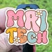 MRI Safe Retractable Badge Reel - Cute Spring MRI Tech Badge Reel - Non ...
