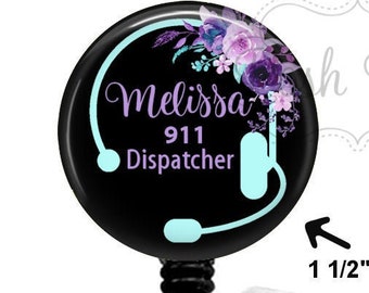 911 Dispatcher Badge - Etsy