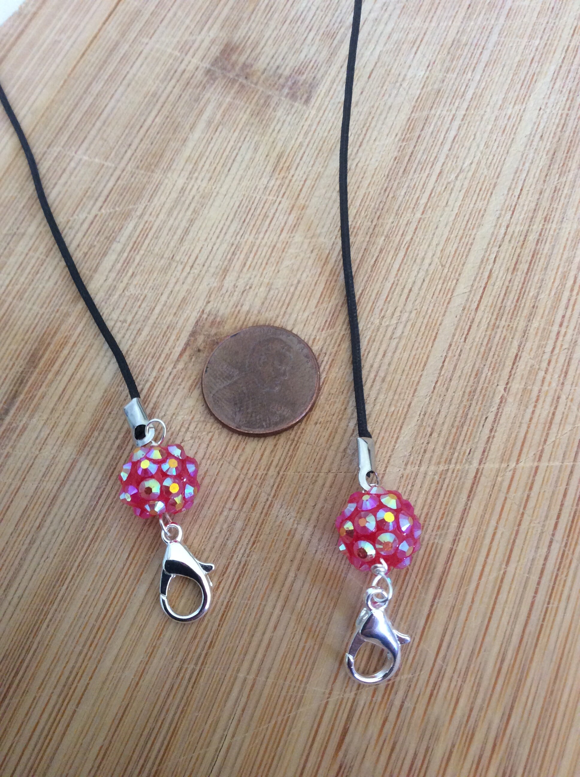 Pink Beaded Mask Necklace/face Mask Necklace/face Mask Accessory/pink ...