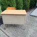 Vintage School Desk Metal Cubby Desk School Desk Large | Etsy