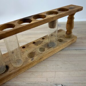 Vintage Science Test Tube Holder, Science Classroom, Chemistry, Pyrex ...