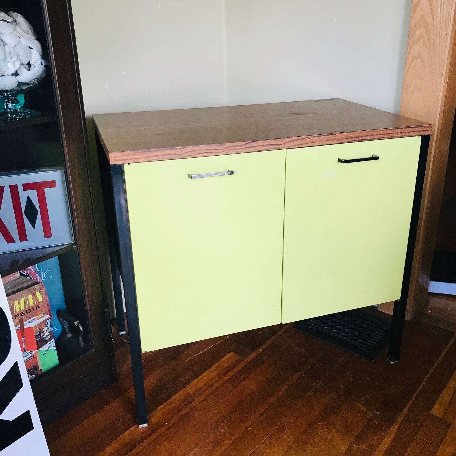 Tanker Table General Fireproofing Metal Cabinet TV Table | Etsy