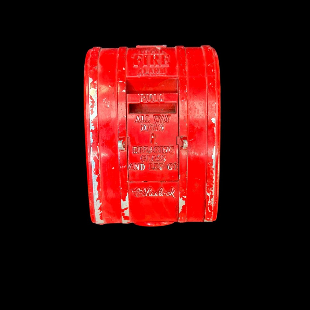 Vintage Wheelock Fire Alarm Pull Station, Red Die-cast Metal - Etsy Canada