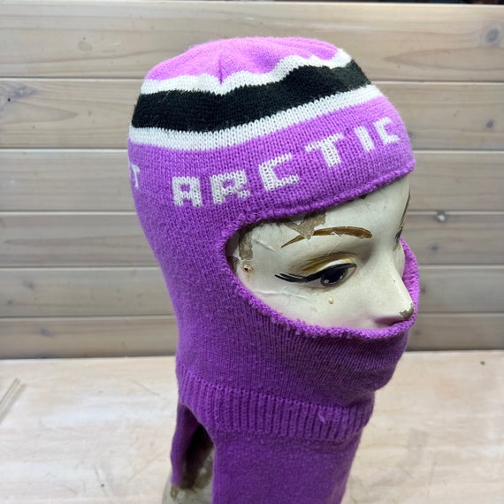 Vintage 80s Arctic Cat Winter Face Mask Snowmobile, W… - Gem