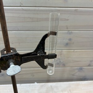 Vintage Science Test Tube Holder, Science Classroom, Lab Stand Display ...
