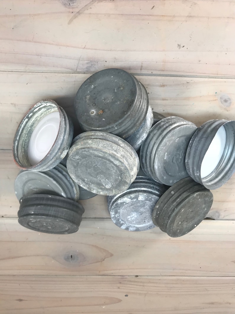Ball Mason Zinc Lids - Etsy