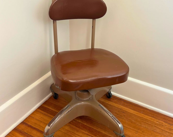 Desk Chair, Office Chair, Mid Century Modern, Tanker Chair, - Etsy