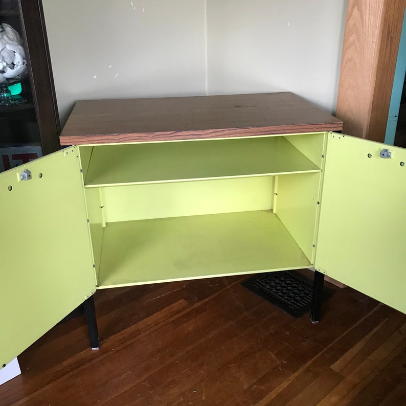 Tanker Table General Fireproofing Metal Cabinet TV Table | Etsy