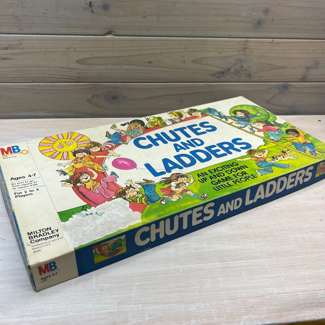 Vintage Chutes and Ladders Board Game, Game Night - Etsy