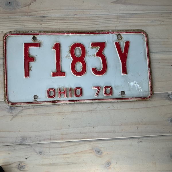 Ohio License Plate Home Signs - Etsy