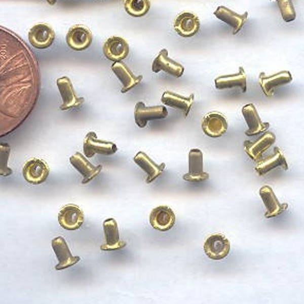 Brass Rivets - Etsy