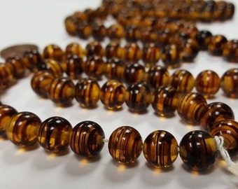 Tortoise Glass Beads | Etsy
