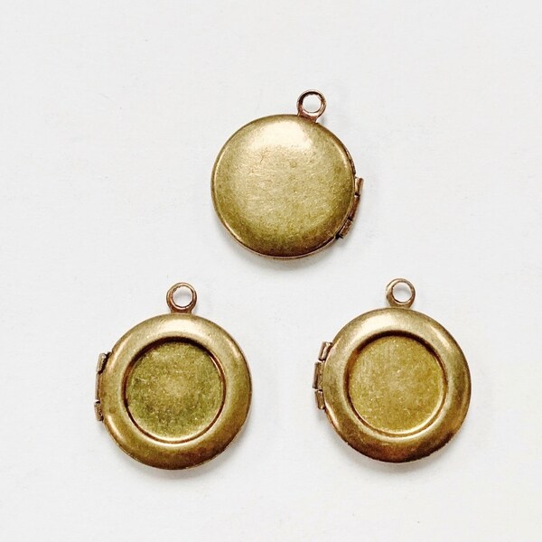 Brass Locket - Etsy