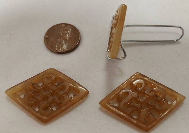 Genuine Light Brown Jadeite Chinese Jade 38mm. Endless Eternal - Etsy