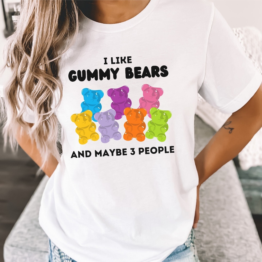 Gummy Bear Shirt, Gummy Bear Lover, Candy Shirt, Halloween Shirt, Candy ...